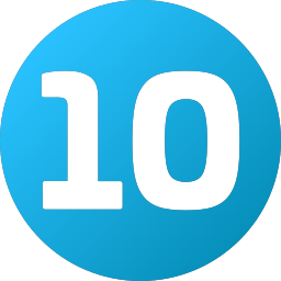 Ten - Free shapes and symbols icons