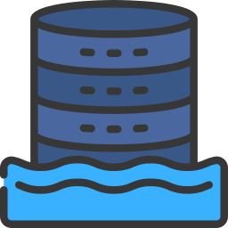 Data lake - Free electronics icons