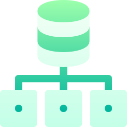 Data sharing - Free networking icons