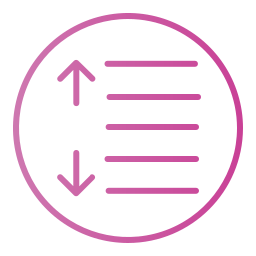 Text spacing - Free interface icons