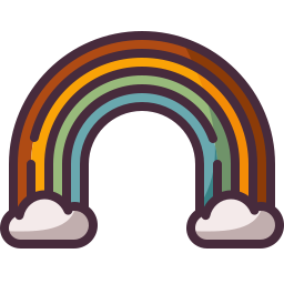 Rainbow - Free weather icons