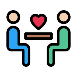 Romantic dinner - Free love and romance icons