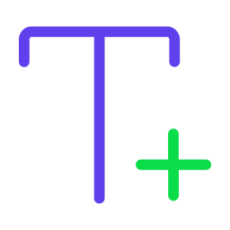 Add text - Free ui icons