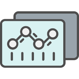 Line chart - Free business and finance icons
