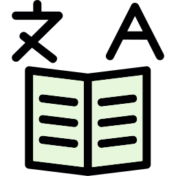 Language learning - Free education icons