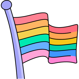 Rainbow flag - Free flags icons