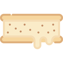 Ice cream sandwich - Free food icons
