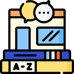 Language learning - Free education icons