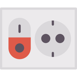 Socket - Free electronics icons