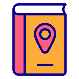 Guide book - Free education icons