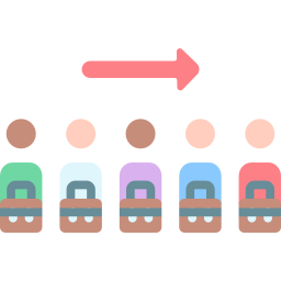 Queue - Free people icons