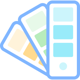 Color palette - Free edit tools icons