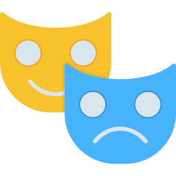 Comedy - Free art icons