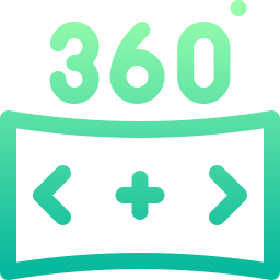 360 degrees - Free technology icons