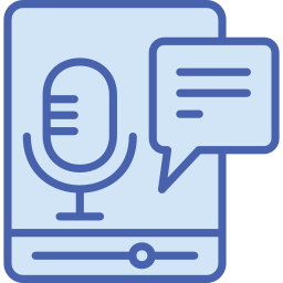 Voice message - Free communications icons