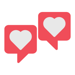 Speech bubble - Free valentines day icons