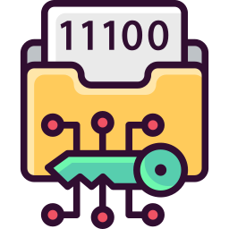 Data encryption - Free security icons