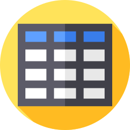 Table - Free web icons