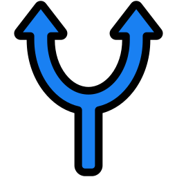 Split - Free arrows icons