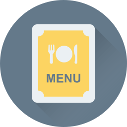 Restaurant menu - Free food icons