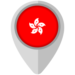 Hong kong - Free maps and location icons