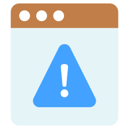 Error page - Free web icons