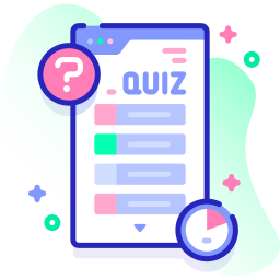 Questionário - ícones de diversos grátis