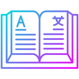 Language learning - Free education icons