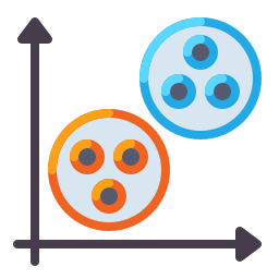 Clustering - Free business and finance icons