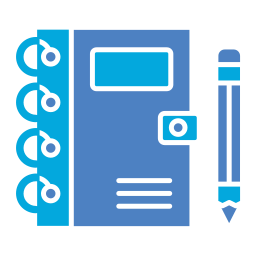 Notebook - Free education icons