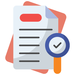 Verification - Free files and folders icons