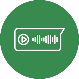 Voice message - Free communications icons