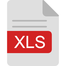 Xls file format - Free files and folders icons