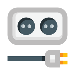 Power Socket - Free electronics icons