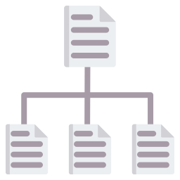 Structured data - Free files and folders icons