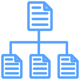 Structured data - Free files and folders icons