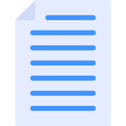 Document - Free interface icons