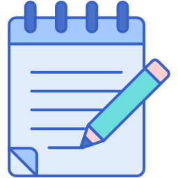 Note taking - Free education icons