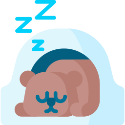 Hibernation - Free animals icons