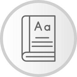 Dictionary - Free education icons