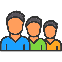 Queue - Free people icons