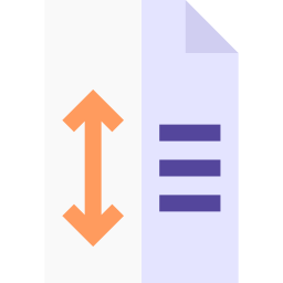 Line spacing - Free edit tools icons