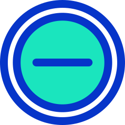 Minus - Free interface icons