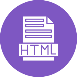 Fichier html - Icônes interface gratuites