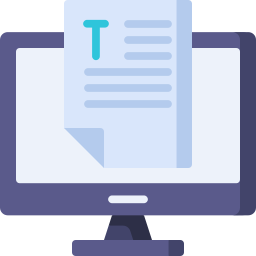 Text - Free interface icons