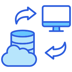 Data transfer - Free networking icons
