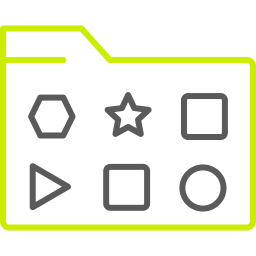 Unstructured data - Free files and folders icons