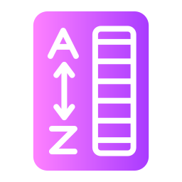 Sort az - Free edit tools icons