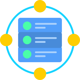 Data flow - Free networking icons