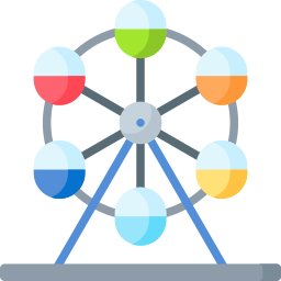 Ferris wheel - Free entertainment icons